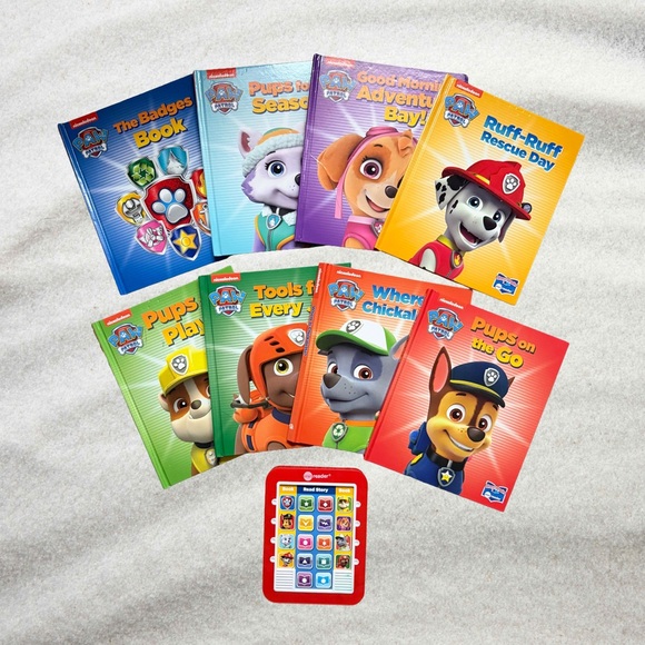 Nickelodeon | Toys | Paw Patrol Me Reader 8book Library Electronic ...
